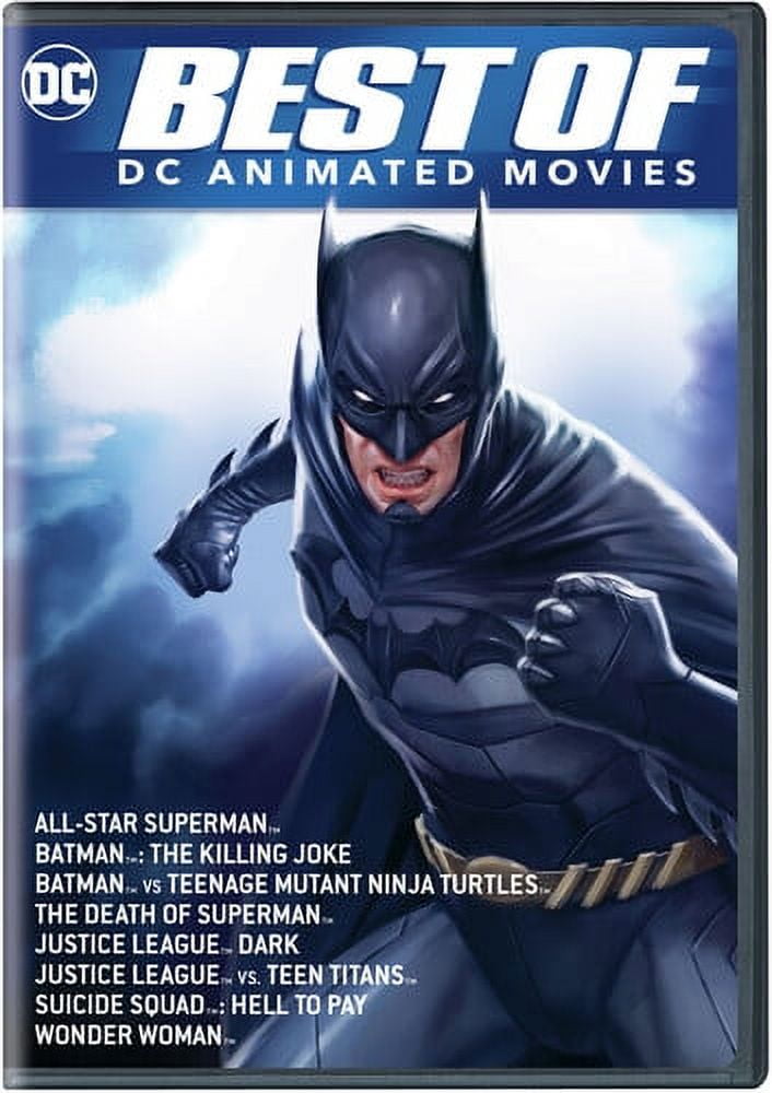 Best of DC Animated Movies (DVD) - Walmart.com