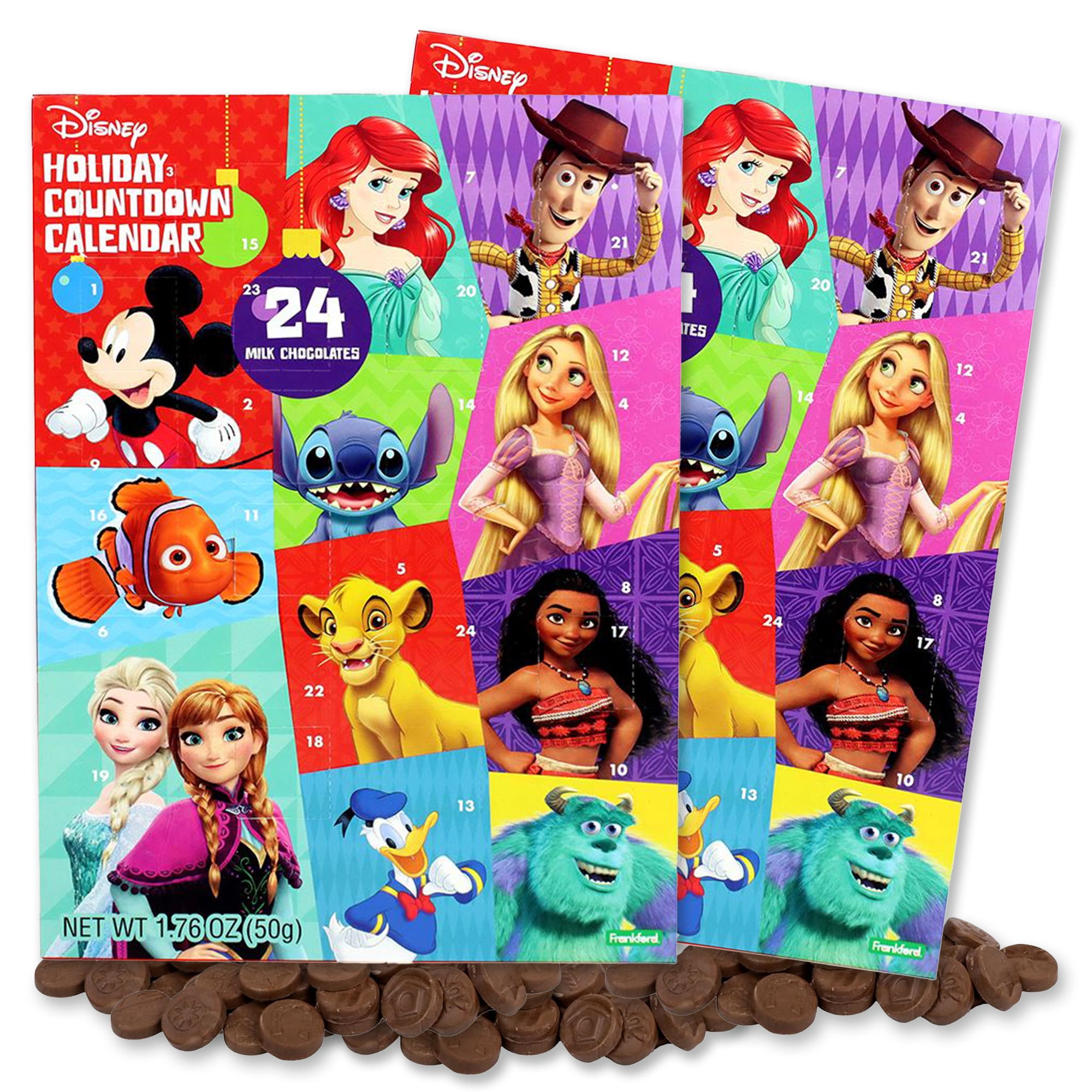 Best of Disney Advent Calendar Pack of 2 - Walmart.com