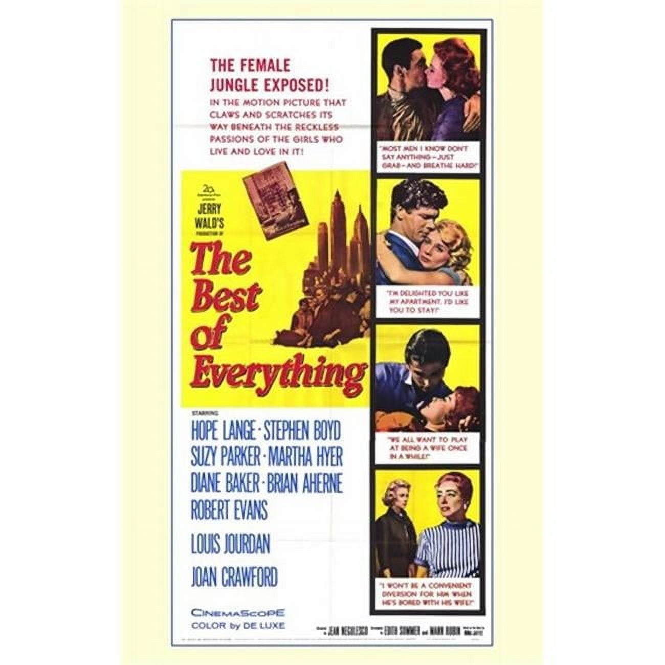 Best of Everything Movie Poster - 11 x 17 in. - Walmart.com