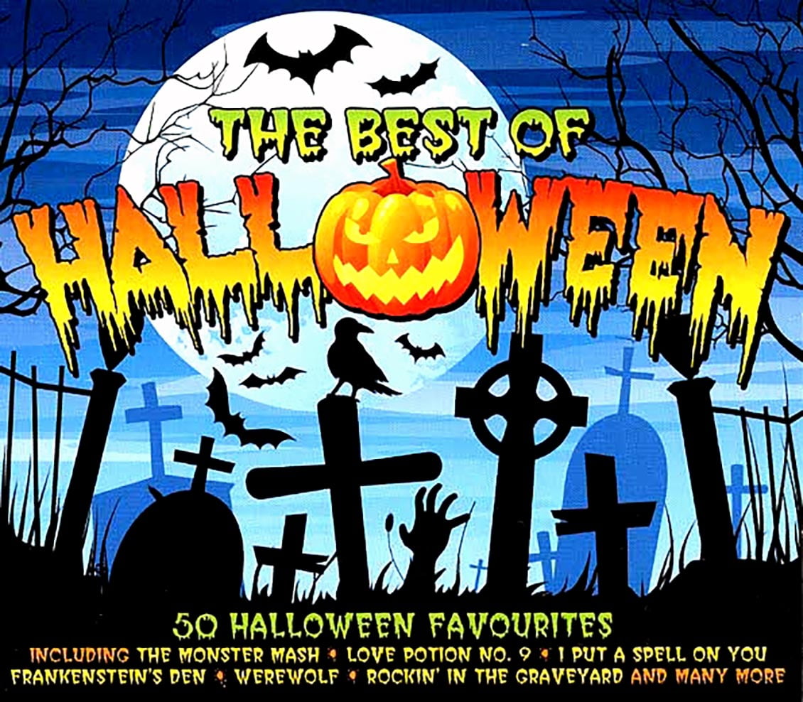 Best Of Spooky Halloween Songs: 50 Halloween Favourites - Walmart.com