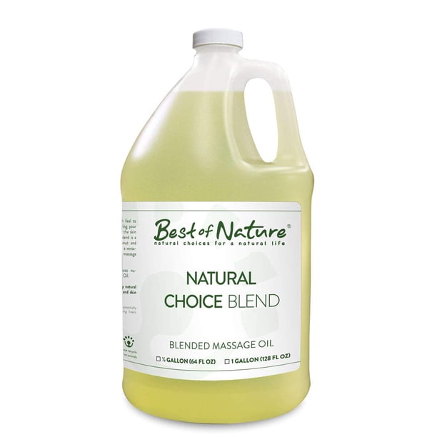 Best of Nature Natural Choice Blend Massage Oil (Gallon) - Walmart ...