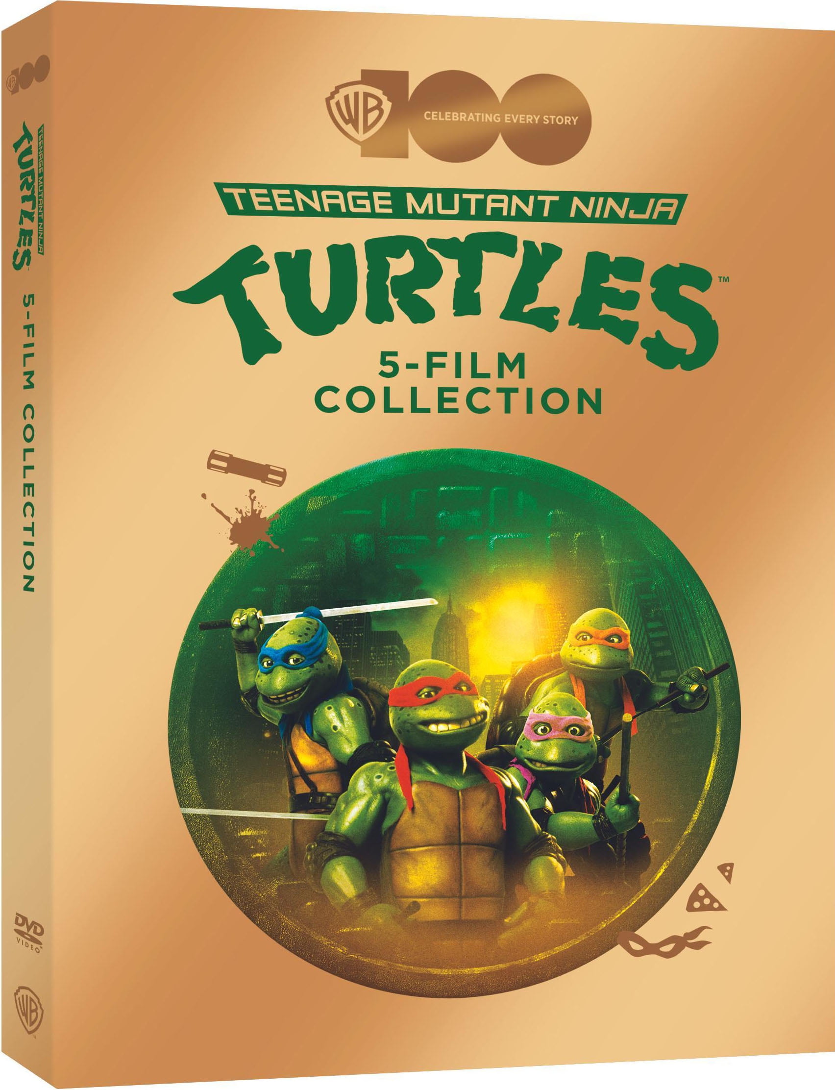 Best of WB 100th: TMNT 5-Film Collection (DVD) - Walmart.com