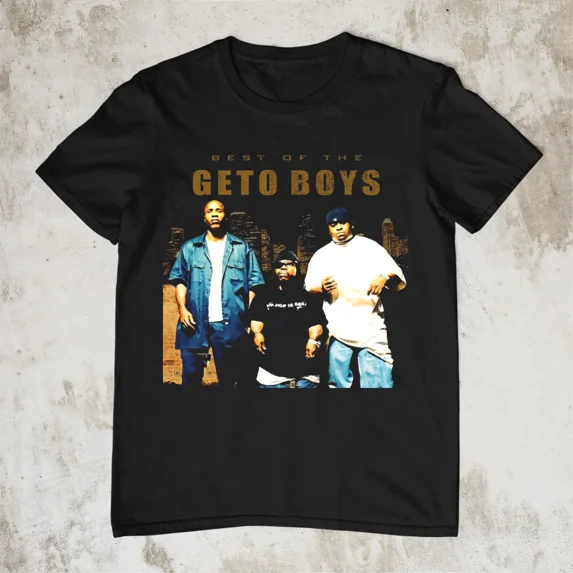 Best of the Geto Boys Short Sleeve Black All Size Gift For Fan Shirt ...