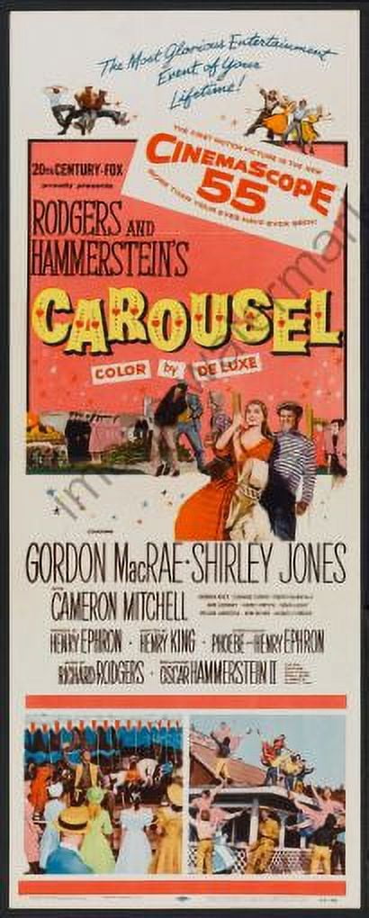Best posters Carousel Movie poster Insert 14Inx36In Color Category ...