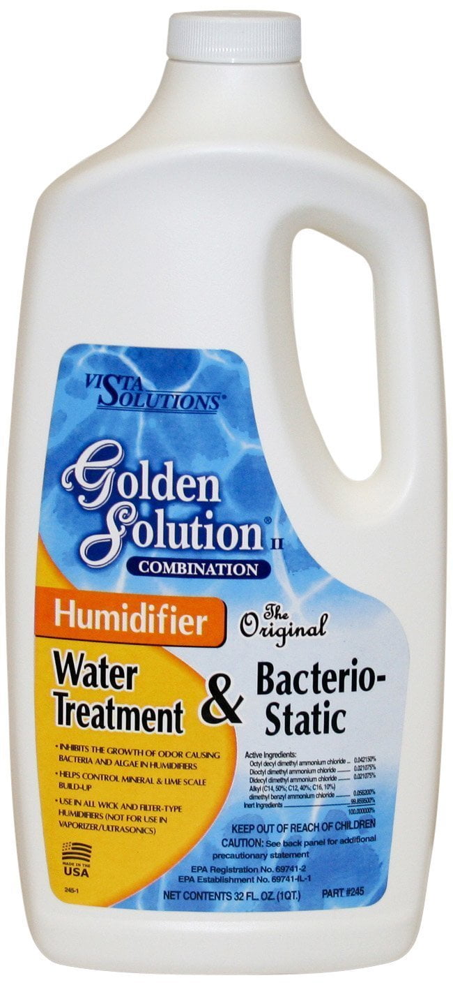 BestAir Golden Solutions Bacteriostatic Humidifier Water Treatment, 32 ...