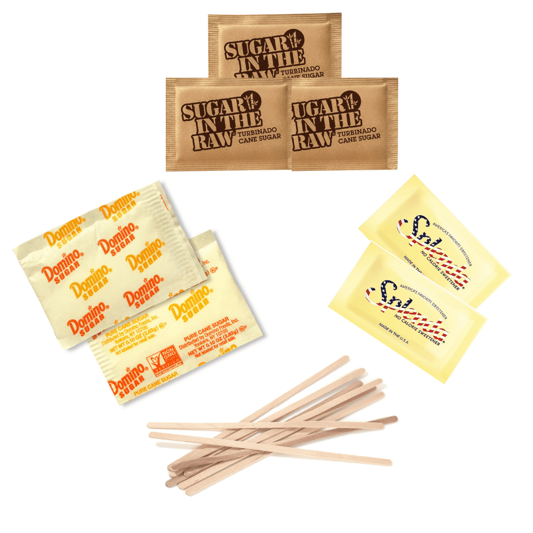 BestBonus4u Sugar & Sweetener Assortment Packets Packaged, Sugar ...