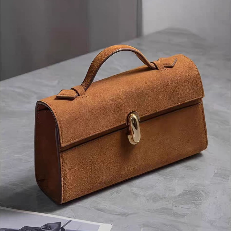BestDanceGirls Suede Small Square Handbags Designer Bags Women Sac a ...