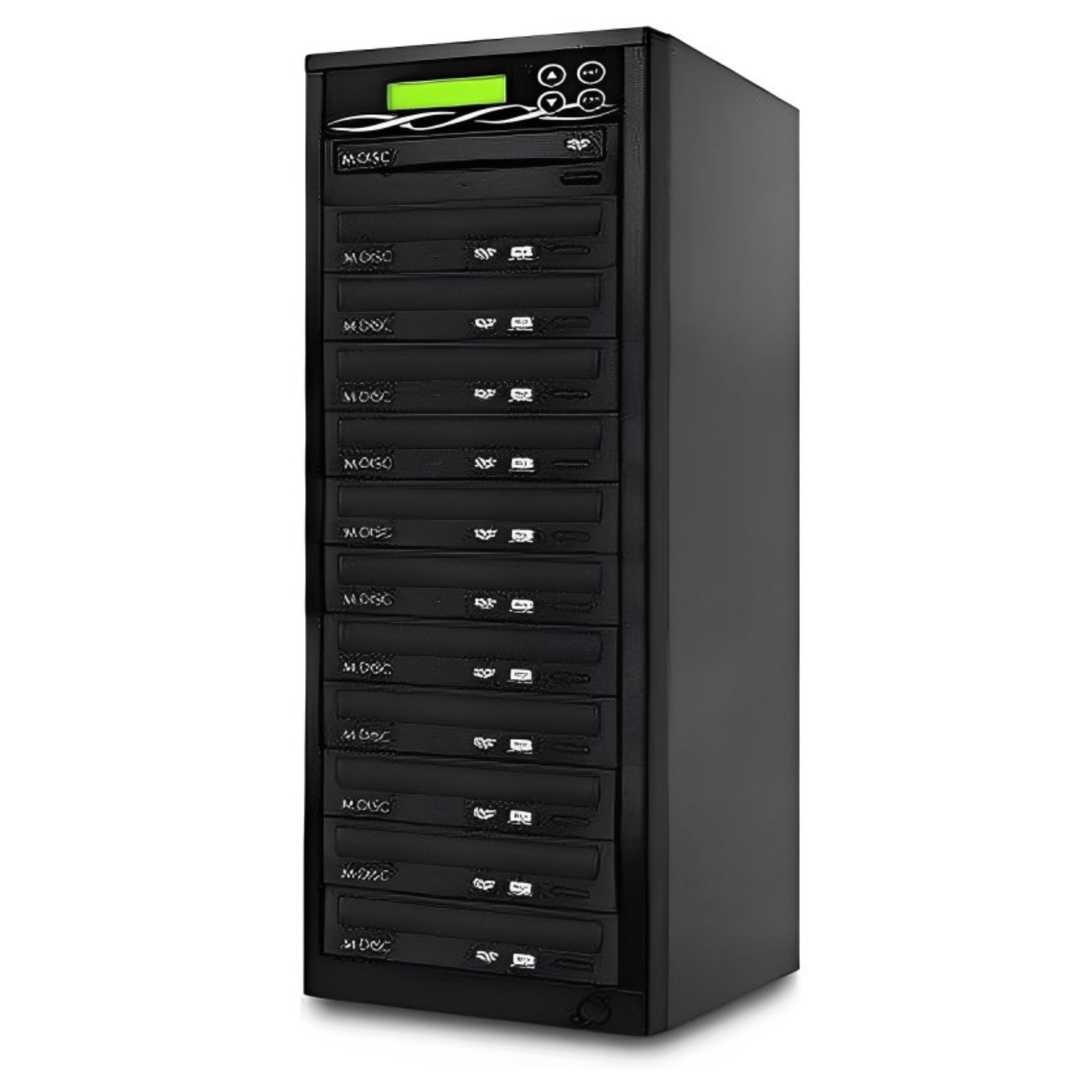 BestDuplicator DVD Duplicator 24x Burner (1 to 11 Target) with 10 ...