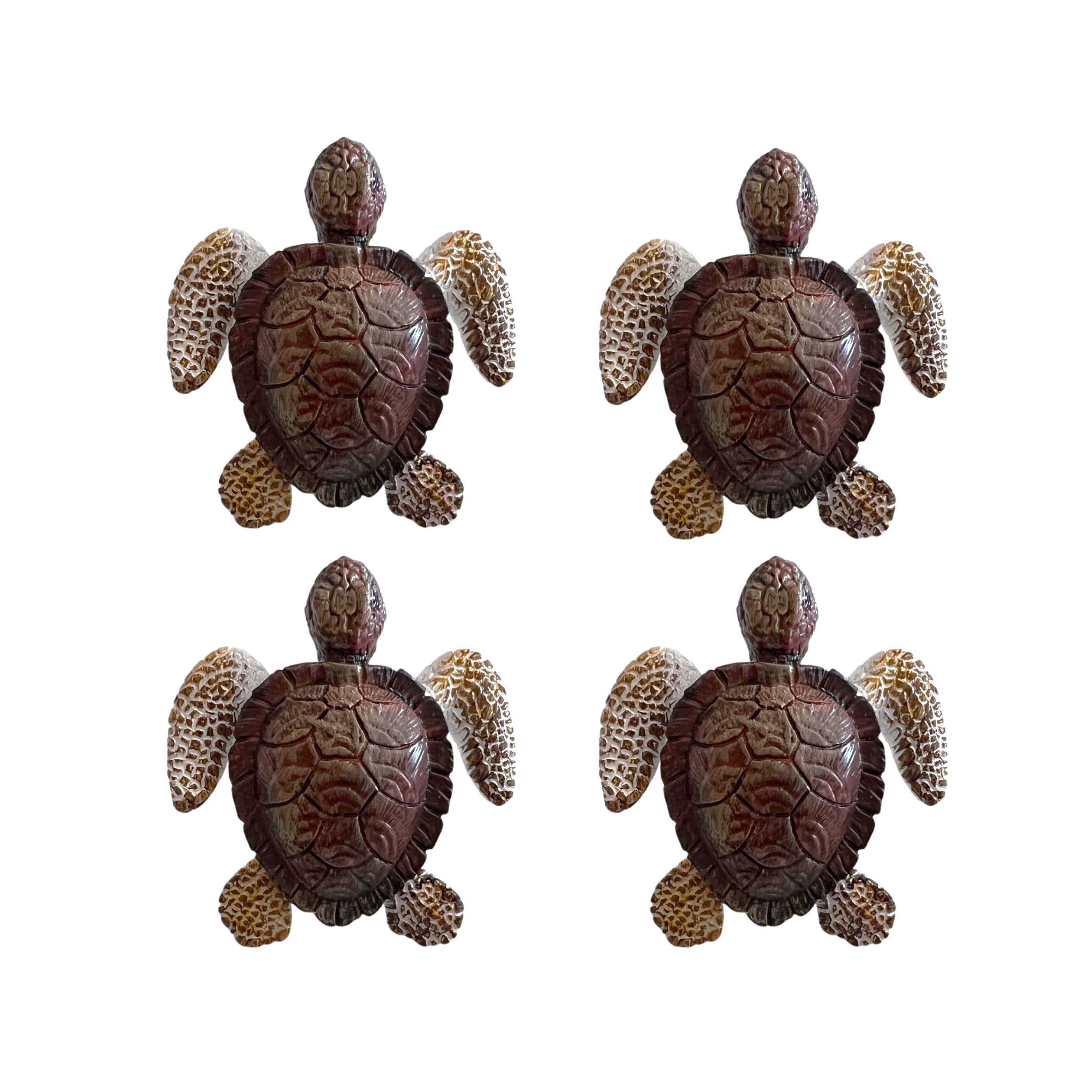 BestGiftEver Nautical Style Resin Sea Turtle Knob Pull for Drawer Cabinet Beach House Coastal ...