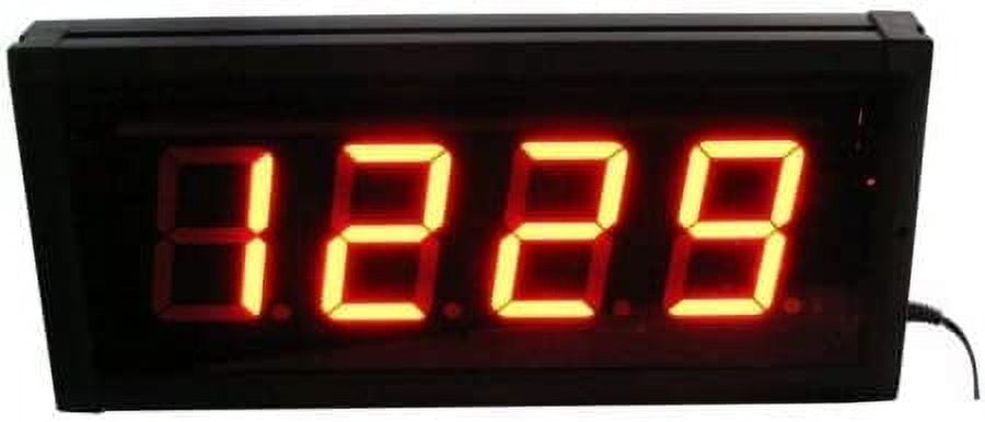 BestLED 3" 4 Digits LED Counter Indoor Number Counter Three Buttons with IR Remote Control ...