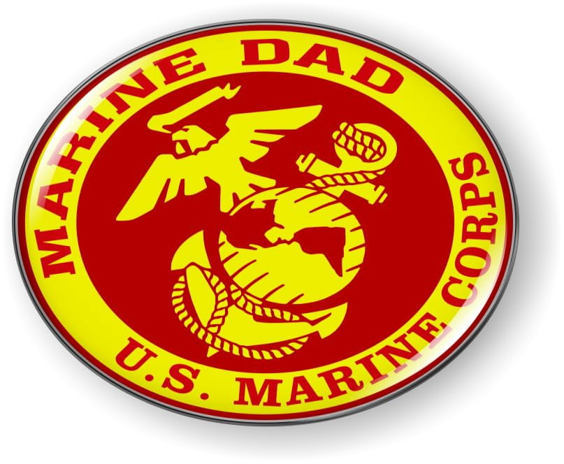 BestLicensePlateFrames - Marine Dad - U.S. Marine Corps EGA Logo, USMC ...