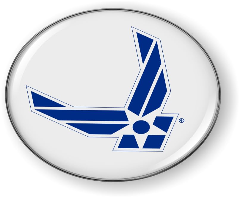 Officially Licensed U.S. Air Force Symbol 3D Domed Round Automotive ...