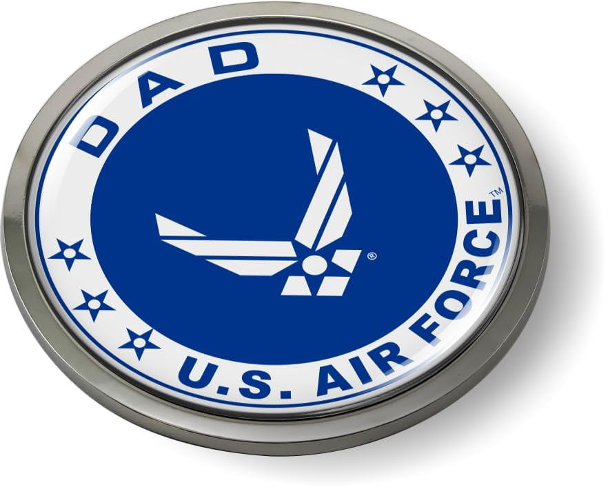 [Officially Licensed Product] - U.S. Air Force Proud Dad 3D Domed CAR ...