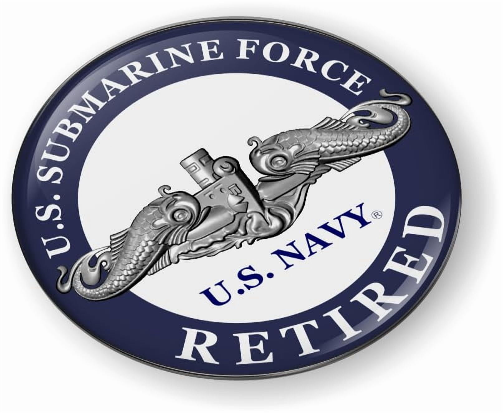 BestLicensePlateFrames - U.S. Navy Submarine Force Retired with Silver ...