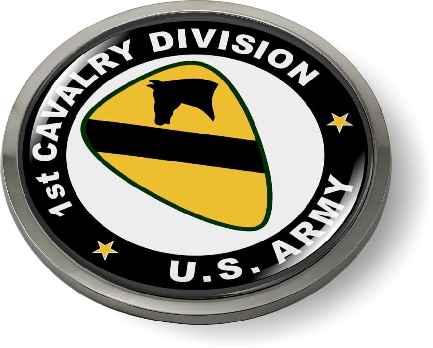 BestLicensePlateFrames - US Army 1st Cavalry Division, First Team 3D ...