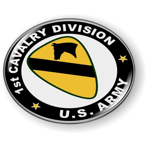 BestLicensePlateFrames - US Army 1st Cavalry Division, First Team 3D ...