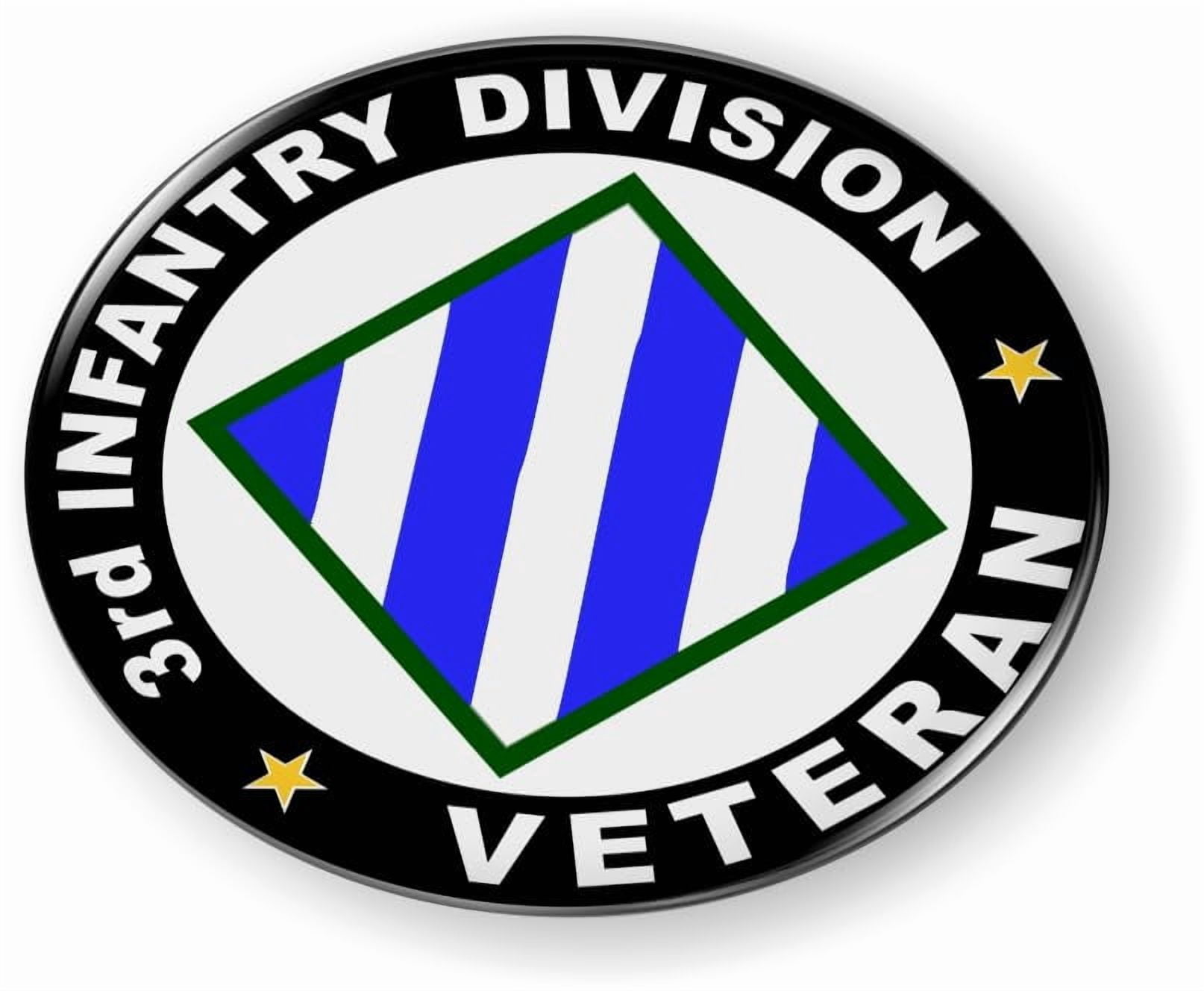 [Officially Licensed US Army Product] - 3rd Infantry Division 3D Domed ...