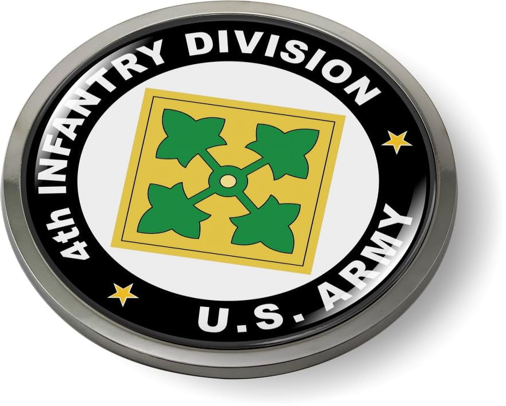 [Officially Licensed US Army Product] - 4th Infantry Division 3D Domed ...