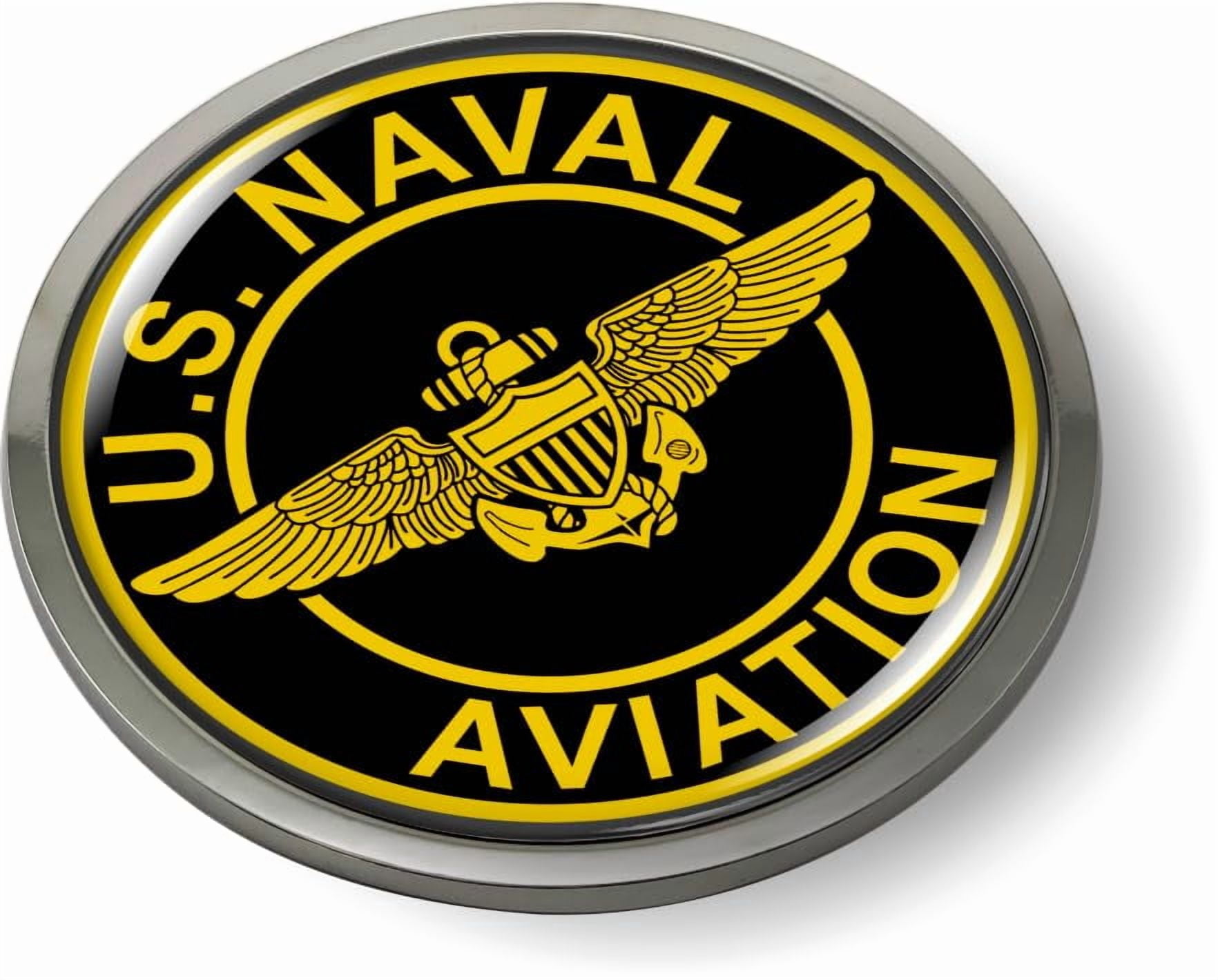 BestLicensePlateFrames - US Naval Aviation with Gold Navy Aviator Wings ...