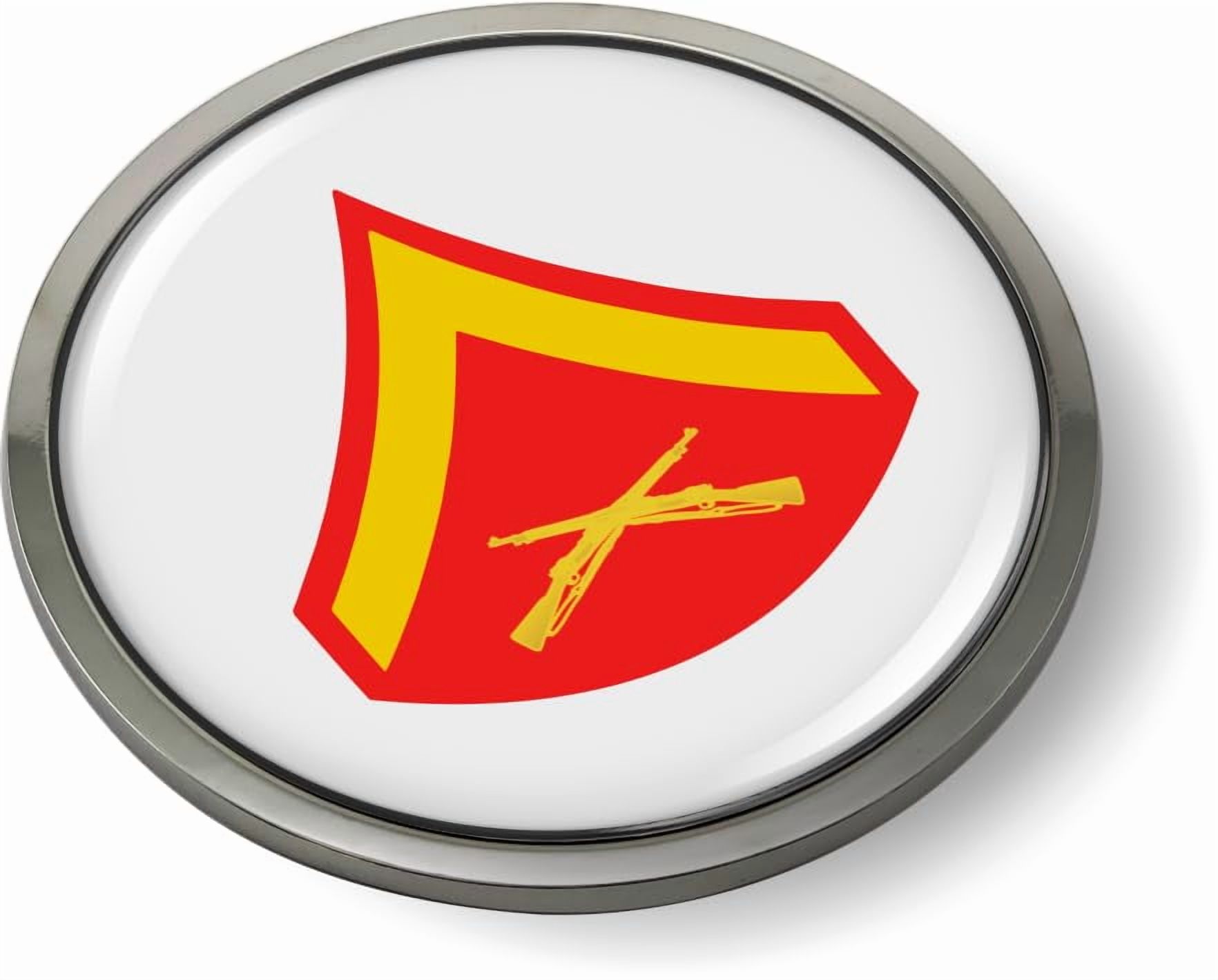 BestLicensePlateFrames - USMC Rank, Insignia Enlisted Marine 3D Domed ...
