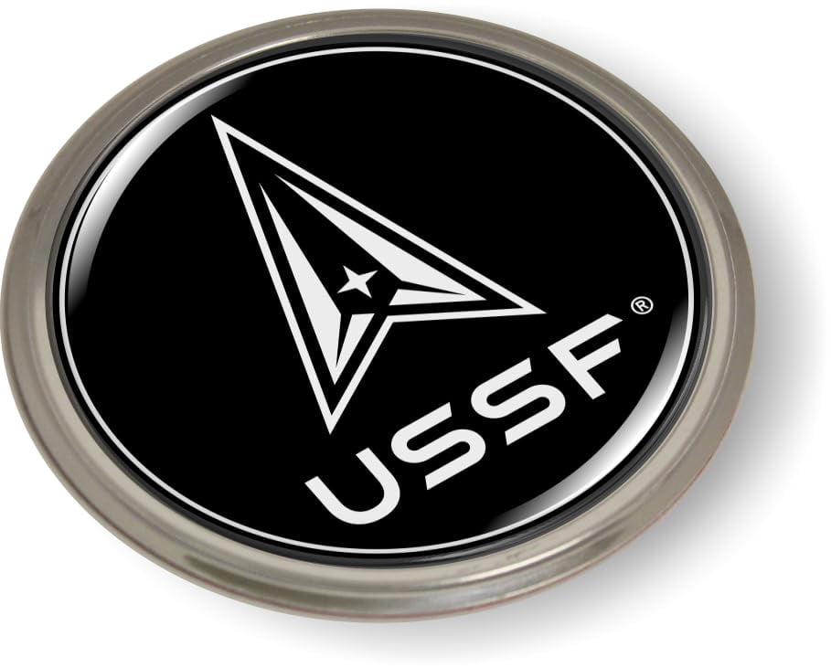 [Officially Licensed Product] - USSF Symbol 3D Domed CAR Emblem Badge ...