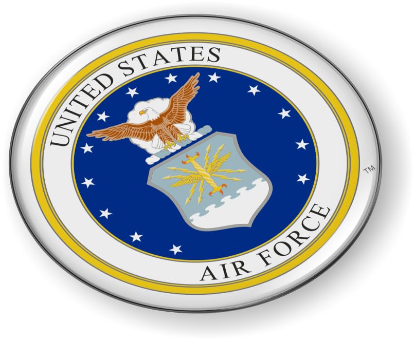 BestLicensePlateFrames - United States AIR Force, USAF 3D Domed CAR ...
