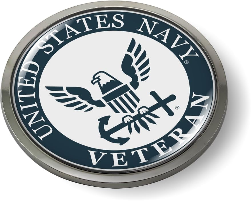 BestLicensePlateFrames - Veteran U.S. Navy Eagle and Anchor Icon 3D ...