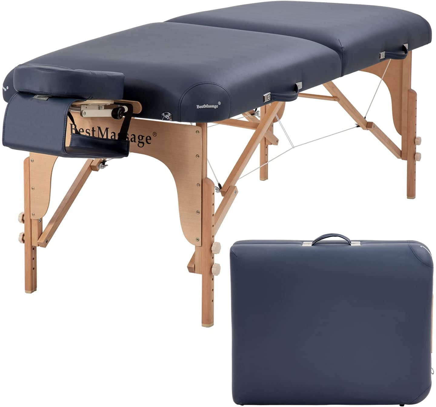PayLessHere Foldable Massage Table, 84in x 30in, Height Adjustable, Spa ...