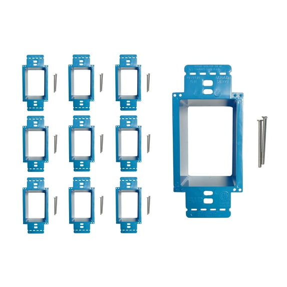 BestMounts - Electrical Power Outlet Box Extender Kit – Single Gang Box ...