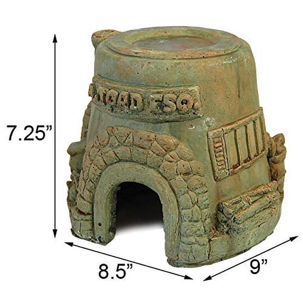 BestNest Athens Toad House Statue, Verde - Walmart.com