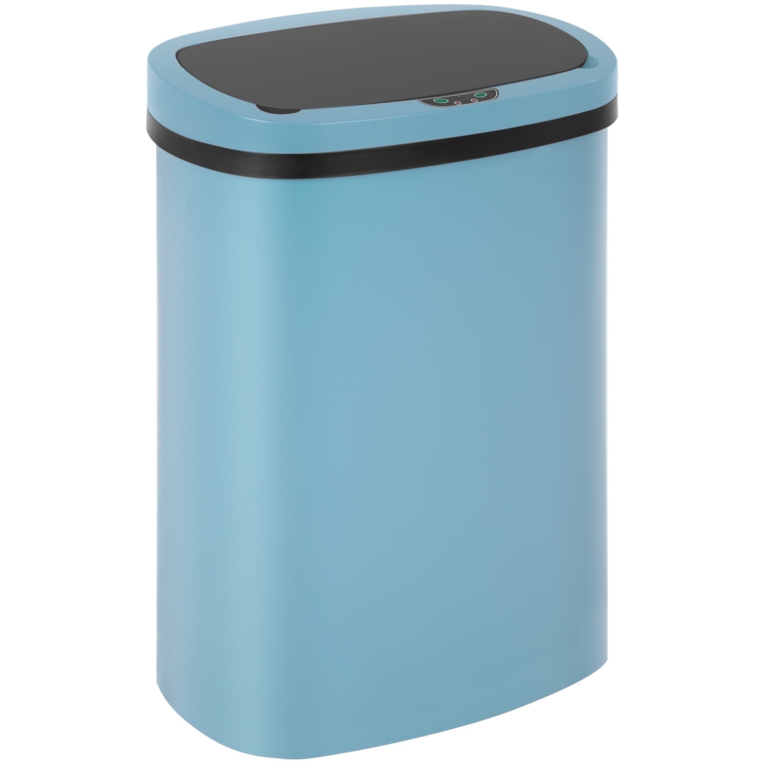 BestOffice 13 Gallon Touchless Kitchen Trash Can, Motion Sensor, Blue ...
