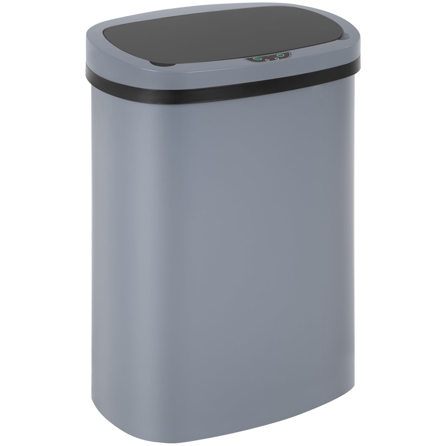 BestOffice 13 Gallon Plastic Touchless Kitchen Trash Can with Motion ...