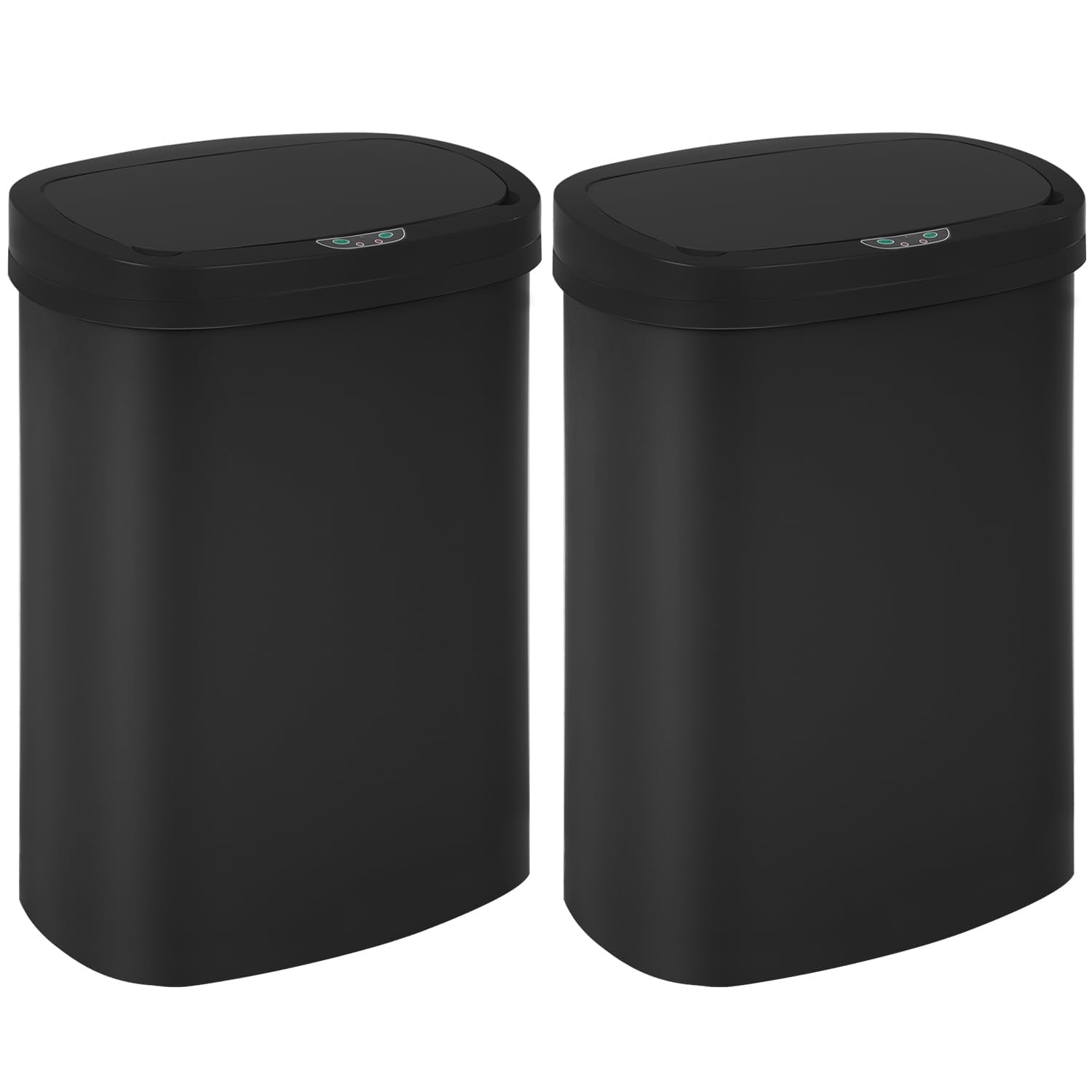BestOffice 13 Gallon Touchless Trash Can, Plastic, Motion Sensor, Odor ...