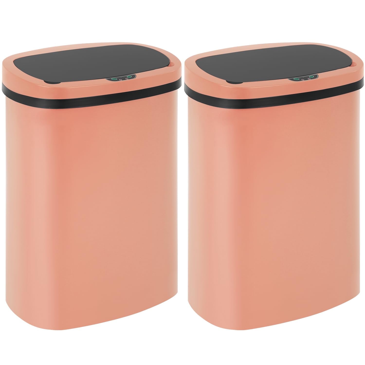 BestOffice 13 Gallon Plastic Touchless Trash Can with Motion Sensor for ...