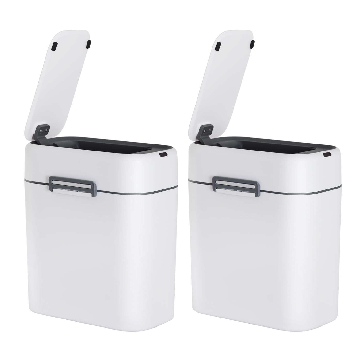 BestOffice 2.2 Gal Touchless Trash Can 2-Pack - Motion Sensor, Small ...