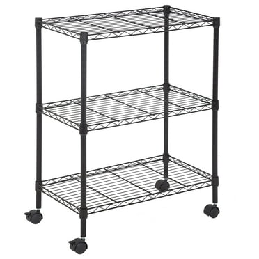 YSSOA Heavy Duty Shelving Unit, Wire Metal Stackable Storage, 1-Tier ...