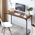 BestOffice 39.4in Computer Desk, Modern Design, Home Office Workstation ...