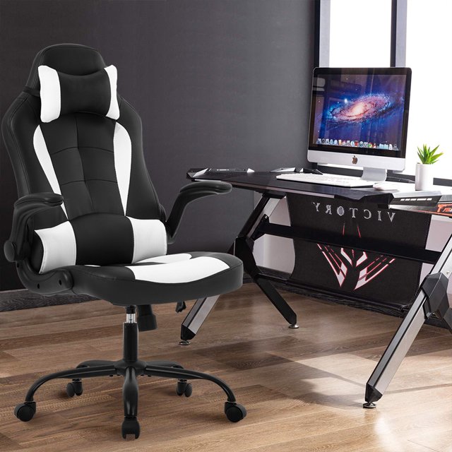 Free Shipping! BestOffice Ergonomic & Lumbar Support Swivel Gaming ...