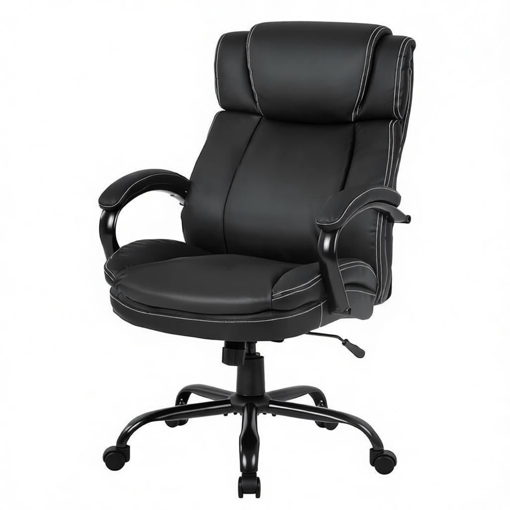 BestOffice Big & Tall Pu Leather Ergonomic High Back Executive Office ...