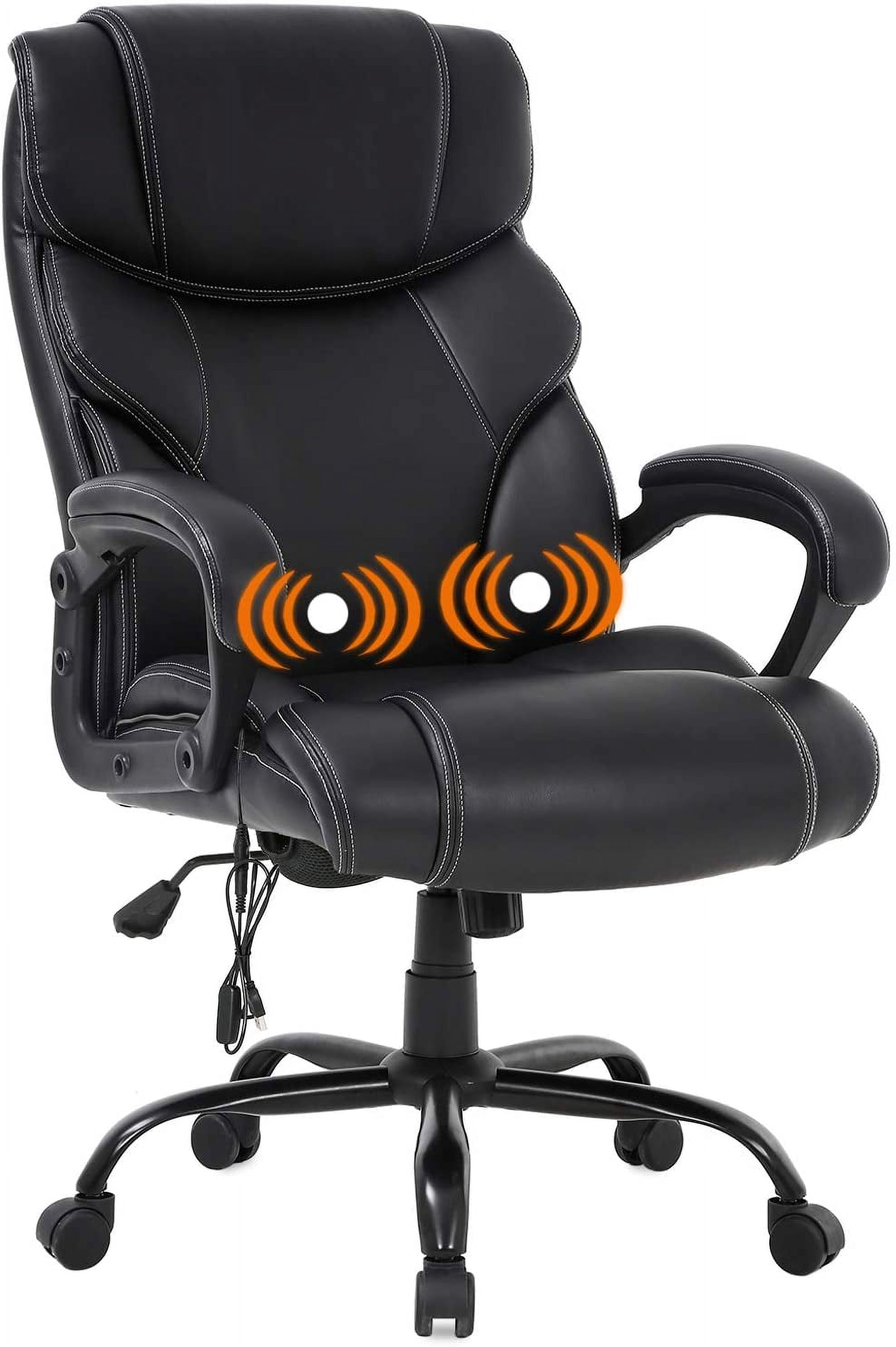 BestOffice Adjustable Executive Office Chair with 400lb Capacity ...