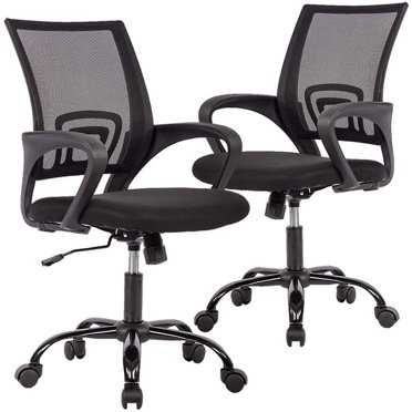 Ergonomic Lean Back Office Chair - Costway Adjustable Height for Adults ...