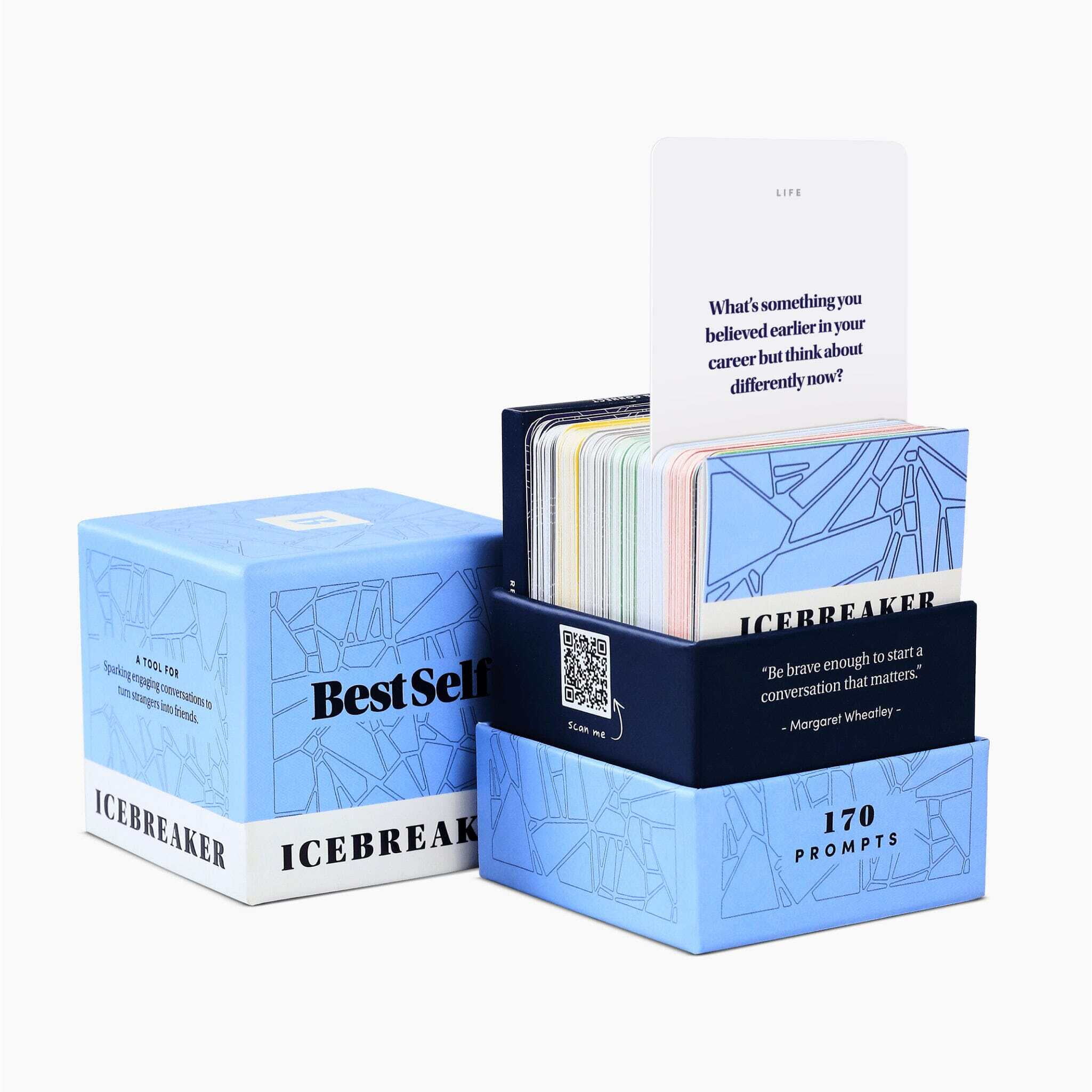 BestSelf Co. Icebreaker Deck - Adult Conversation Starter Card Game ...