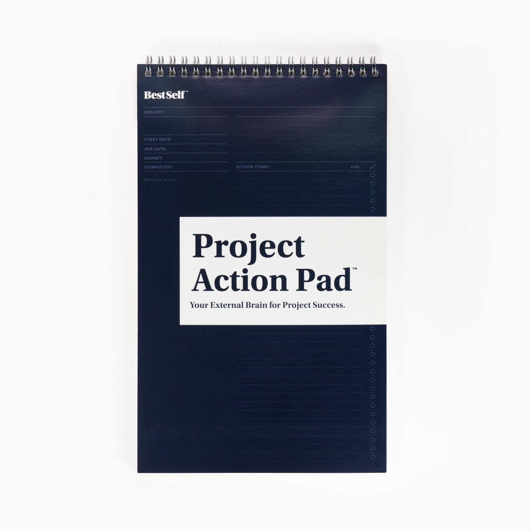 BestSelf Co. Project Action Pad - Project Planner Notebook - Walmart.com