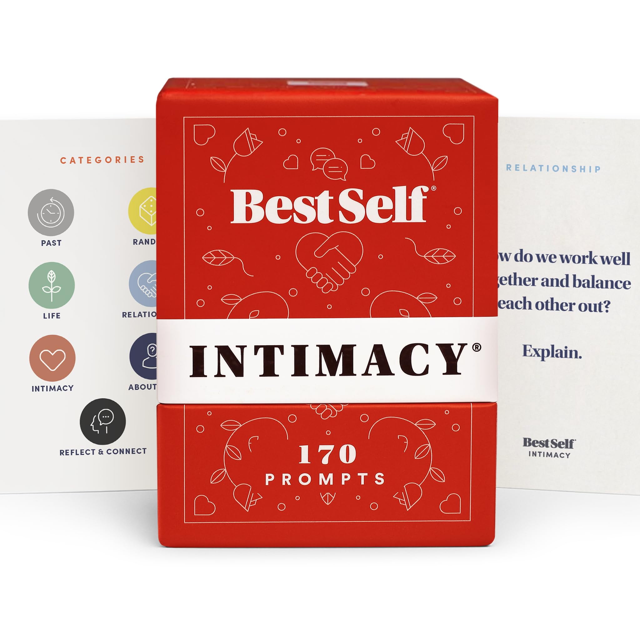 BestSelf Intimacy Deck – 170 Conversation Cards for Couples, Fun and ...