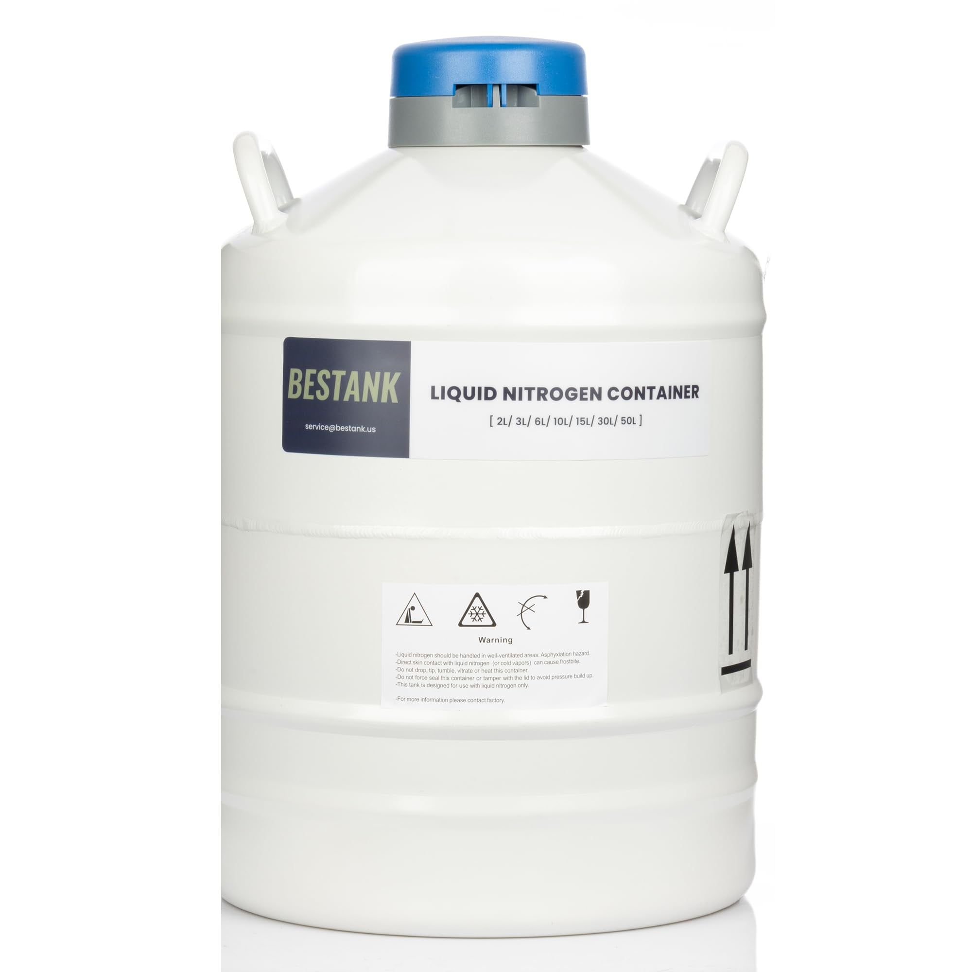 Bestank Liquid Nitrogen Dewar with 50 mm Caliber, for Storing Liquid ...