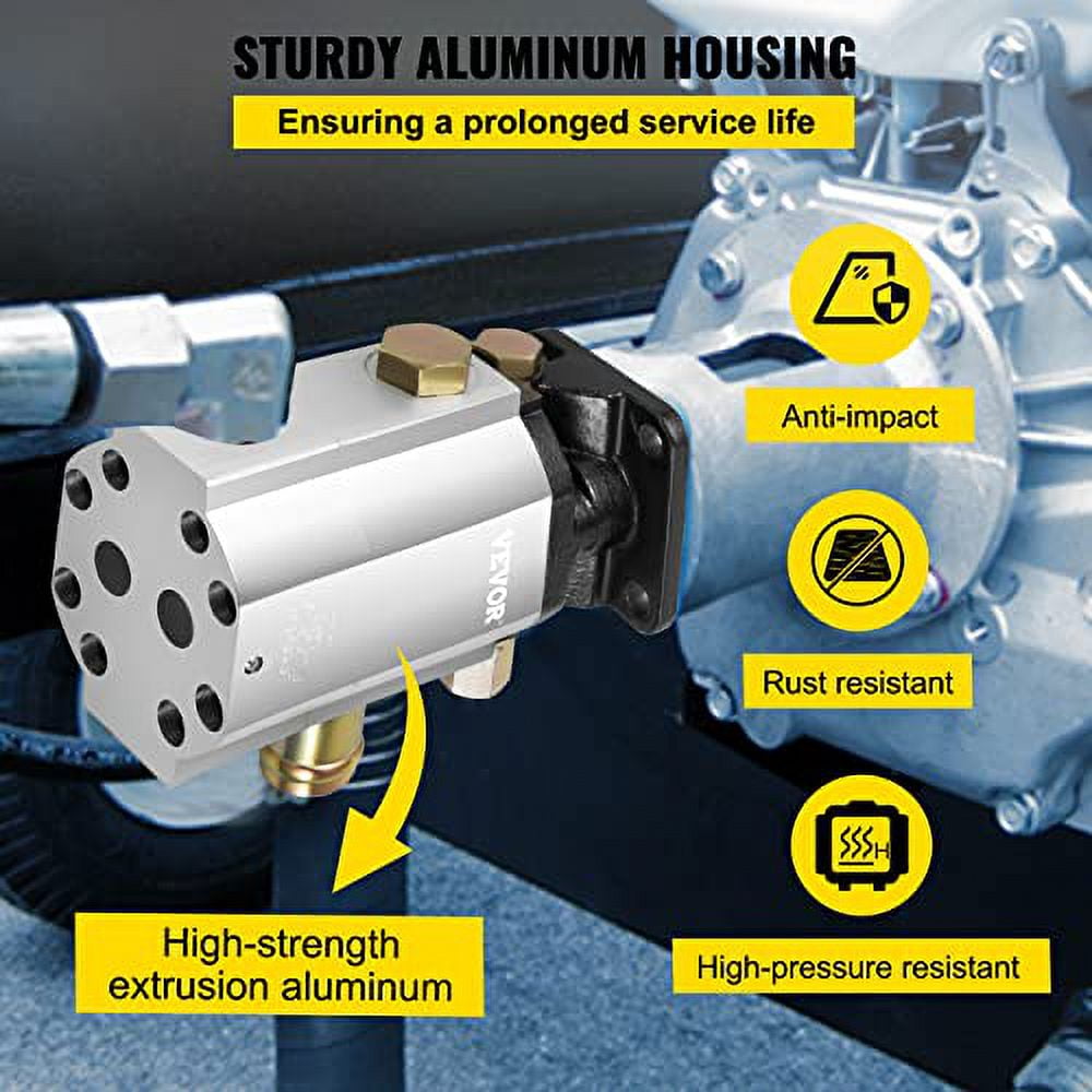 Bestauto Hydraulic Wood Splitter Pump 3000 PSI 2 Stage Log Splitter ...