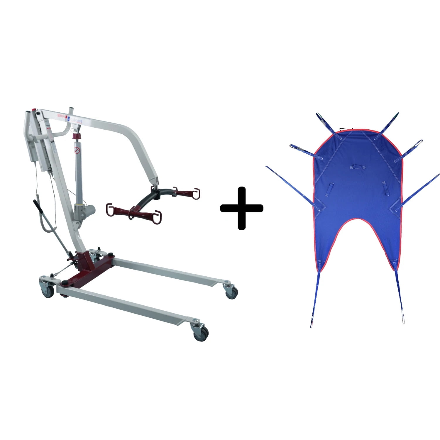 Bestcare PL182 Full Electric Patient Lift 400lb - Walmart.com