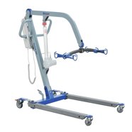 Invacare Lightweight Hydraulic Patient Lift, White, 450 lb. Weight ...