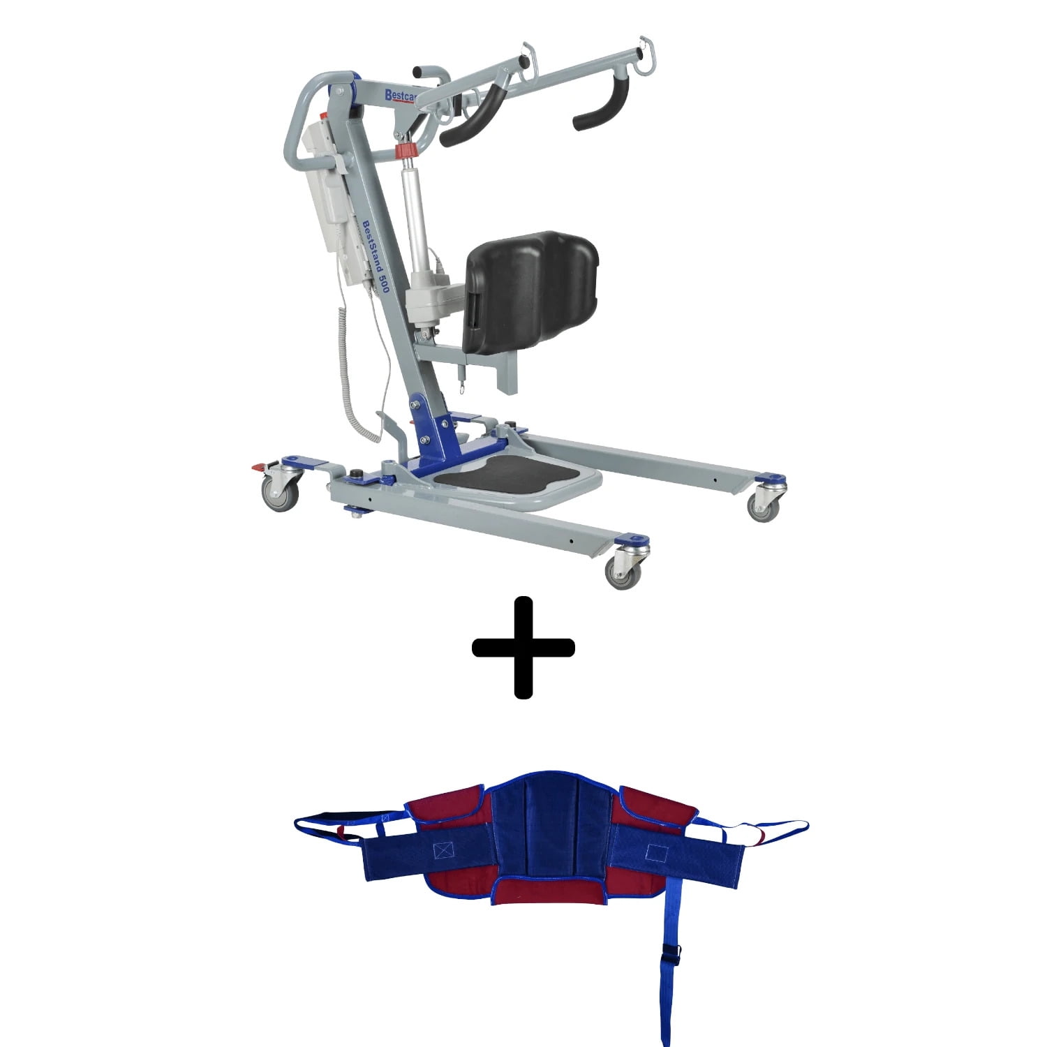 Bestcare SA500 Full Electric Stand Assist (Sit-to-Stand) Patient Lift ...