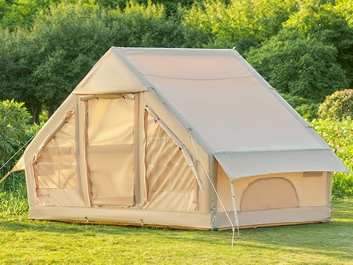 Bestco 4-6 Person Inflatable Tent - 4 Season Waterproof Camping Shelter ...